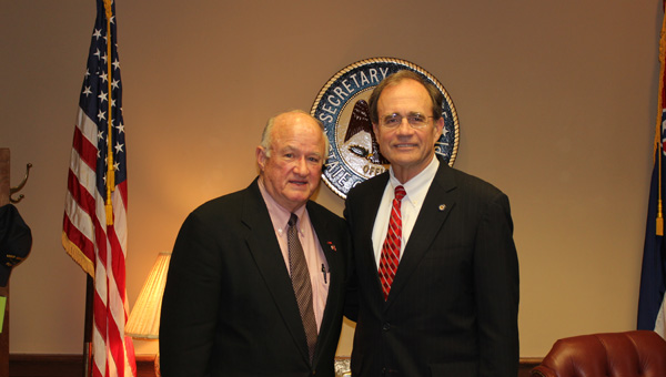 Dumas visits Hosemann recognizing voter registration month - Prentiss ...