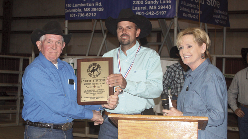 Buddy Steverson inducted into the Mississippi Rodeo Hall of Fame ...
